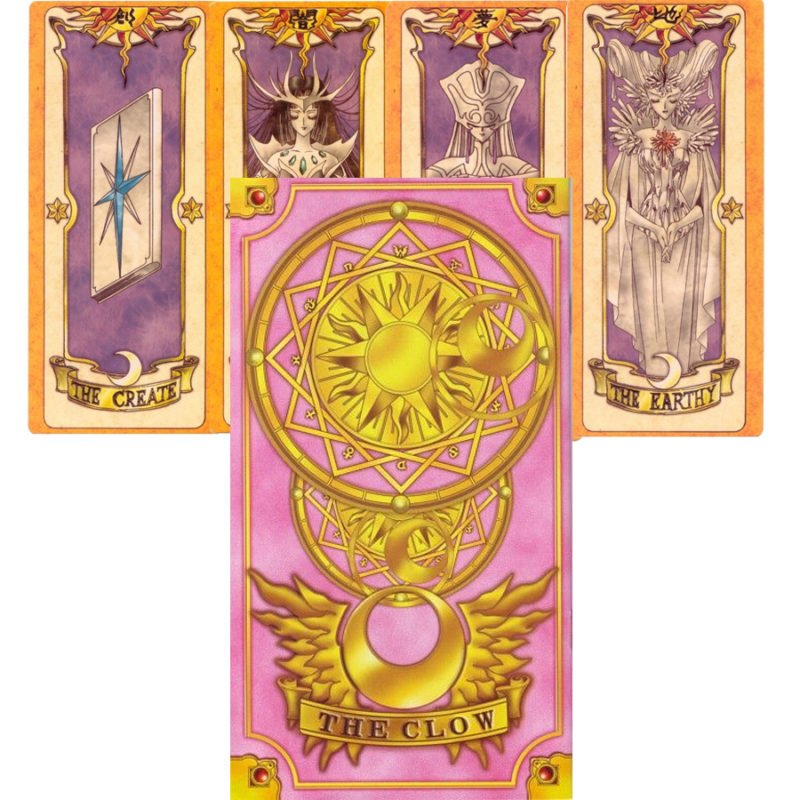 Sakura Card Captor Tarot Deck | Rosa – Brilho da Lua