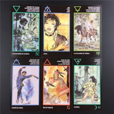 Manara – Erotic Tarot – Brilho da Lua