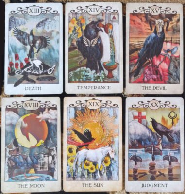 Crow Tarot – Brilho da Lua